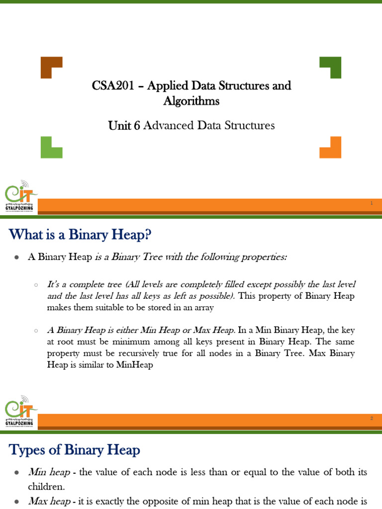 F3. HeapHashing | PDF | Algorithms And Data Structures | Computer Programming