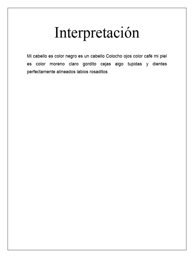 Interpretación Proyecto Parte 3 | PDF | Estilo de vida