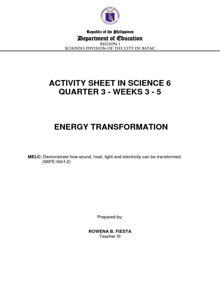 Energy Transformations in Everyday Life | PDF | Power Station | Steam