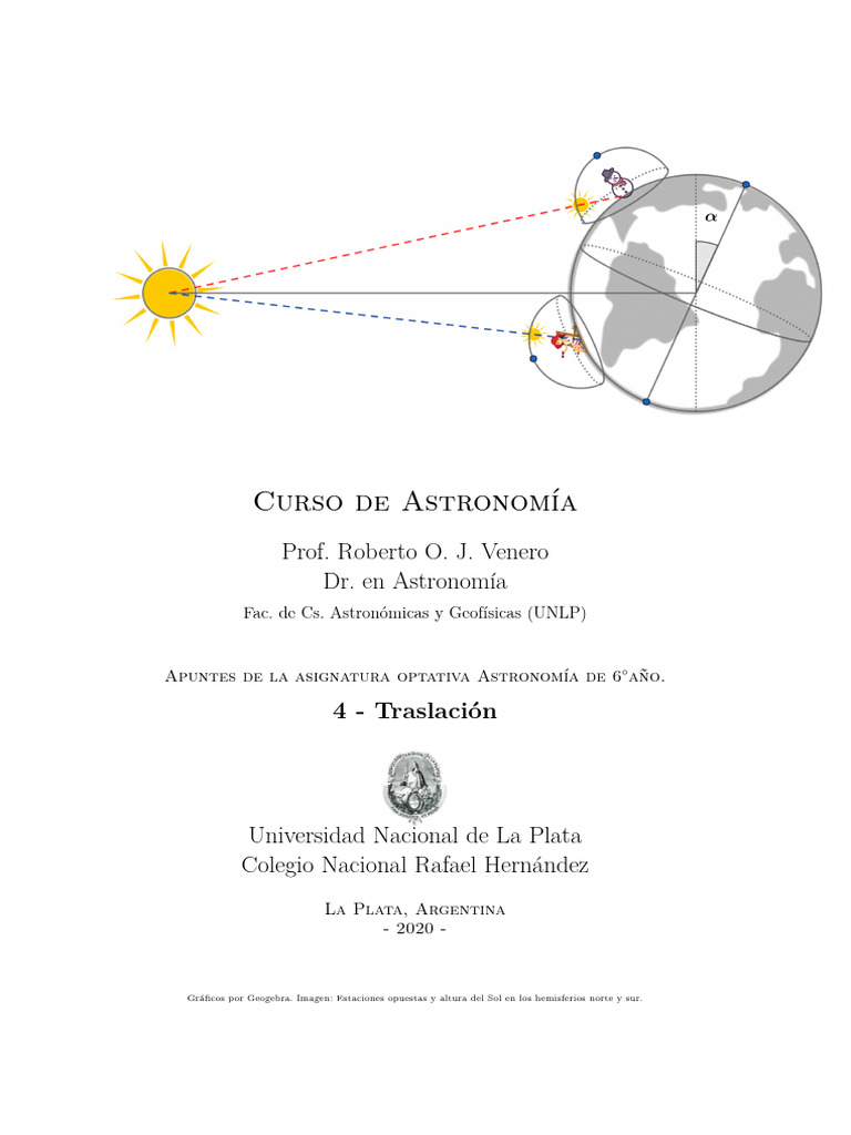 Curso de Astronomía | PDF | Zodíaco | Año