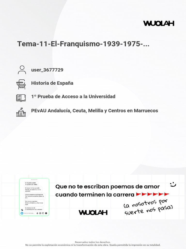 Fundamentos Del Franquismo 1939 1975 Pdf España Franquista