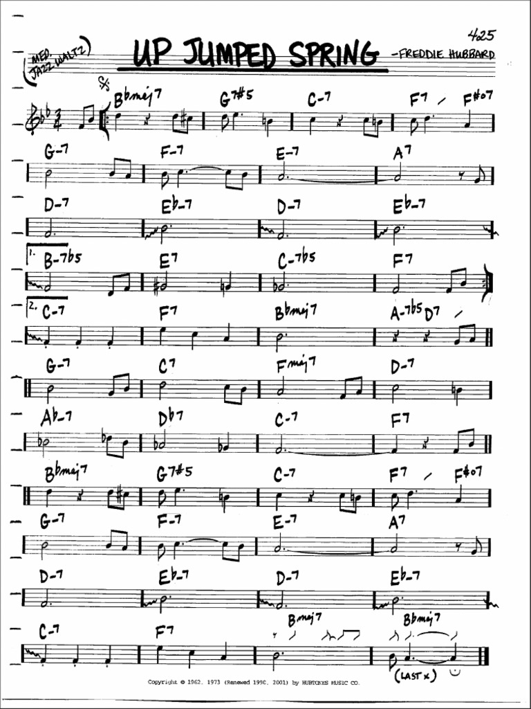 Up Jumped Spring | PDF