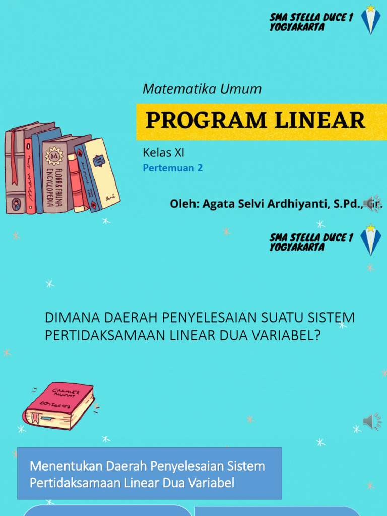 Pertemuan 2 Program Linear | PDF