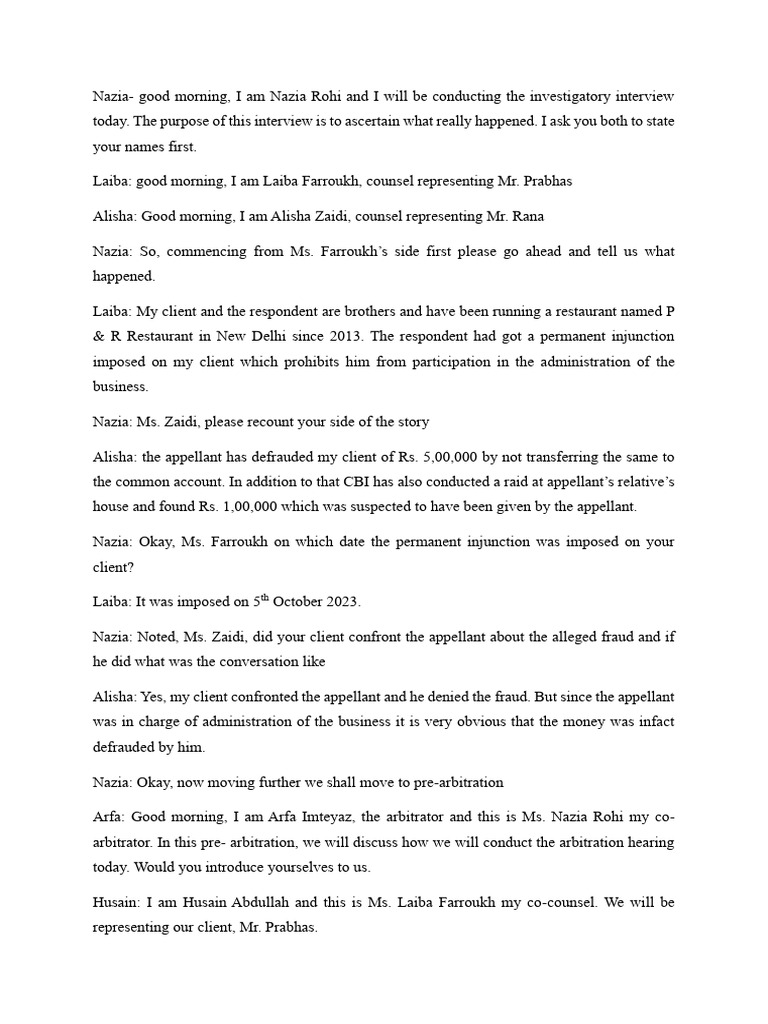 Script | PDF | Arbitration | Jurisdiction