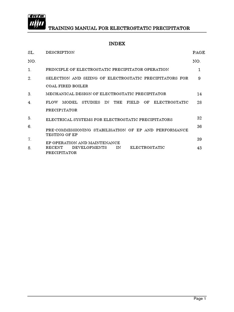 ESP Training Manual | PDF | Ion | Electron