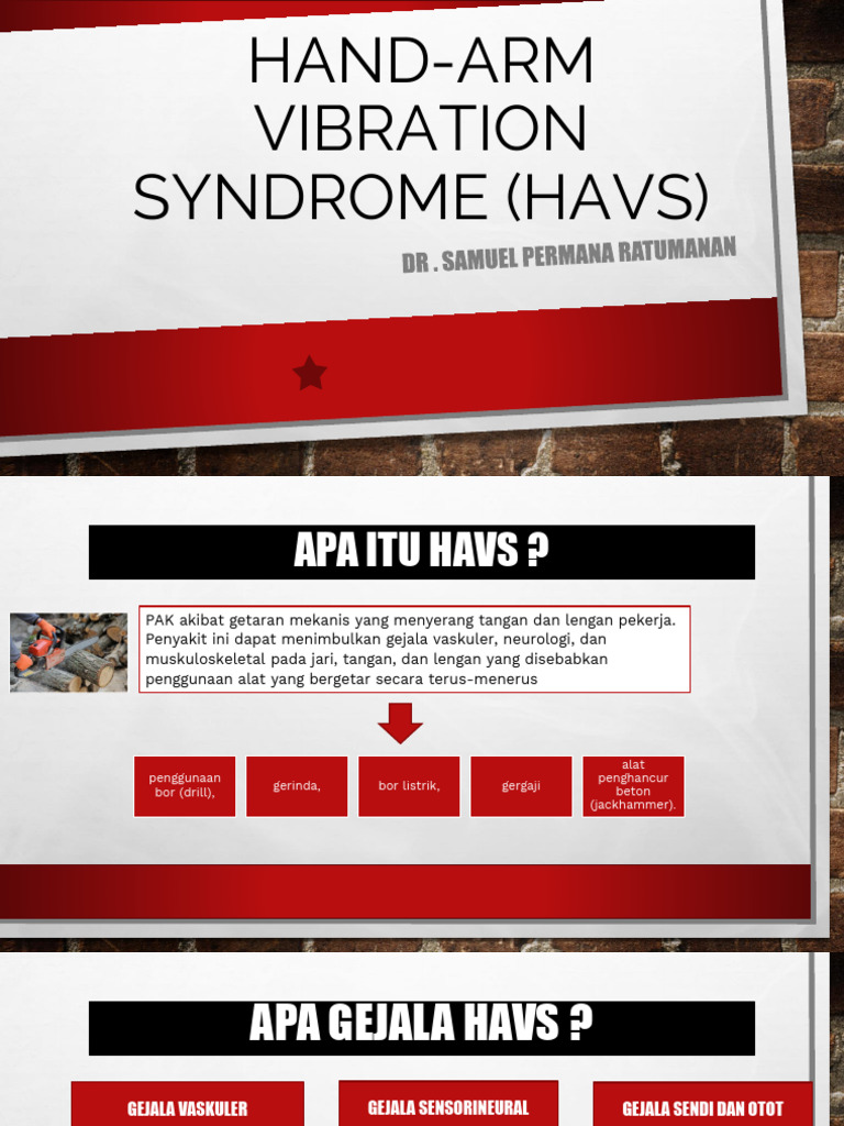 Memahami dan Mencegah HAVS pada Pekerja | PDF | Sains & Matematika