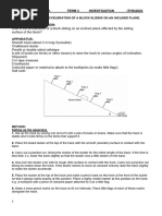 2023 Grade 10 Physical Sciences Term 3 Practical Test | PDF