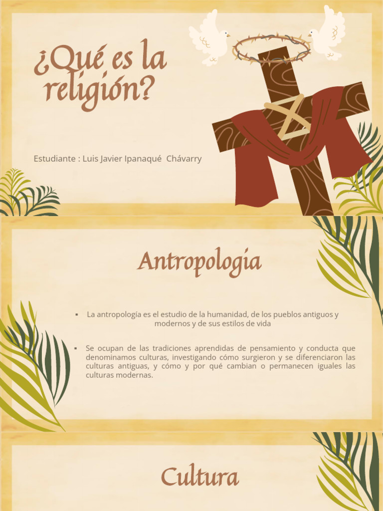 Definición y características de la religión | PDF | Dios | Antropología