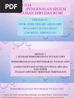 Sistem Ejaan Wilkinson | PDF