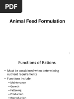 Excel Feed Formulation | PDF | Animal Feed | Computer Programming