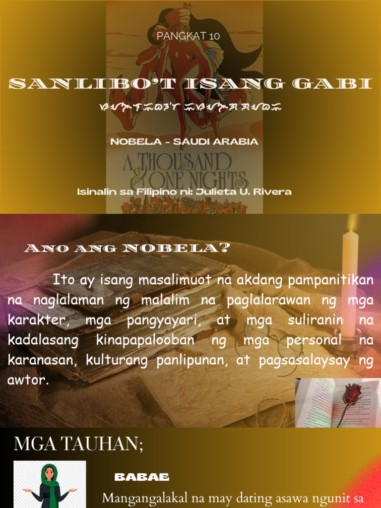 10-Sanlibo't Isang Gabi | PDF