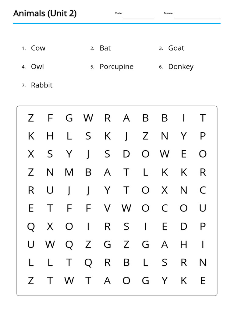 Animal List with Unique Codes | PDF | Young Adult
