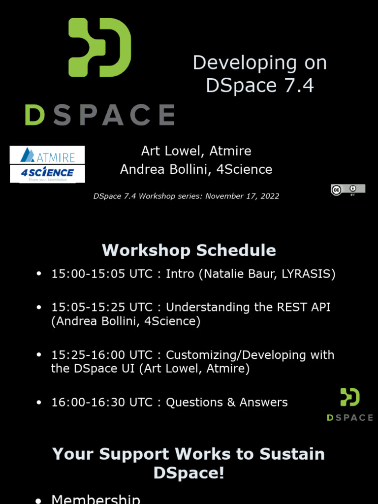 DSpace 7.4 Development Workshop Guide | PDF | Http Cookie | World Wide Web