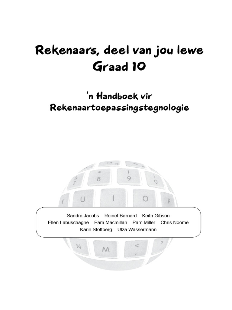 RTT Gr10 Inhoud | PDF