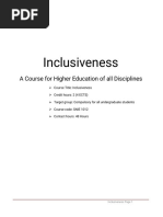 Chapter 1 Inclusiveness | PDF | Disability | Poverty