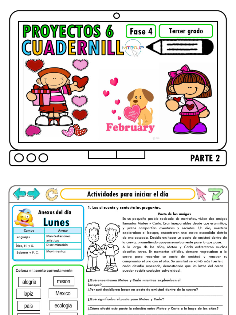 Cuadernillo-Proyecto 6-1 | PDF | Amor | María, madre de Jesús