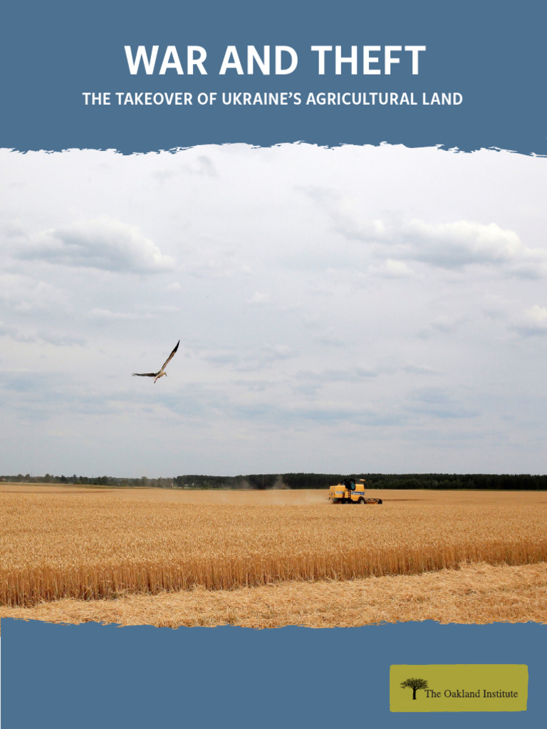 Ukraine's Agricultural Land Takeover | PDF | Aids | Ukraine