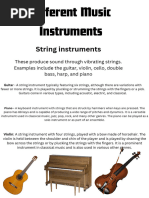 German Musical Instruments Guide | PDF