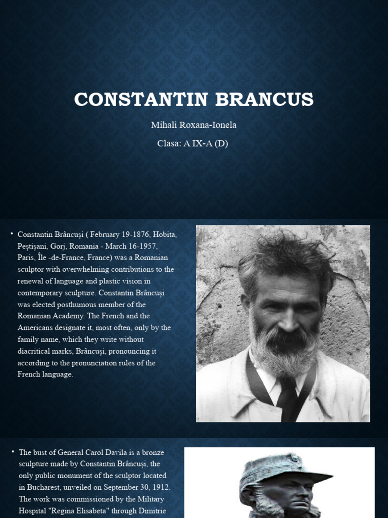 Constantin Brancus | PDF