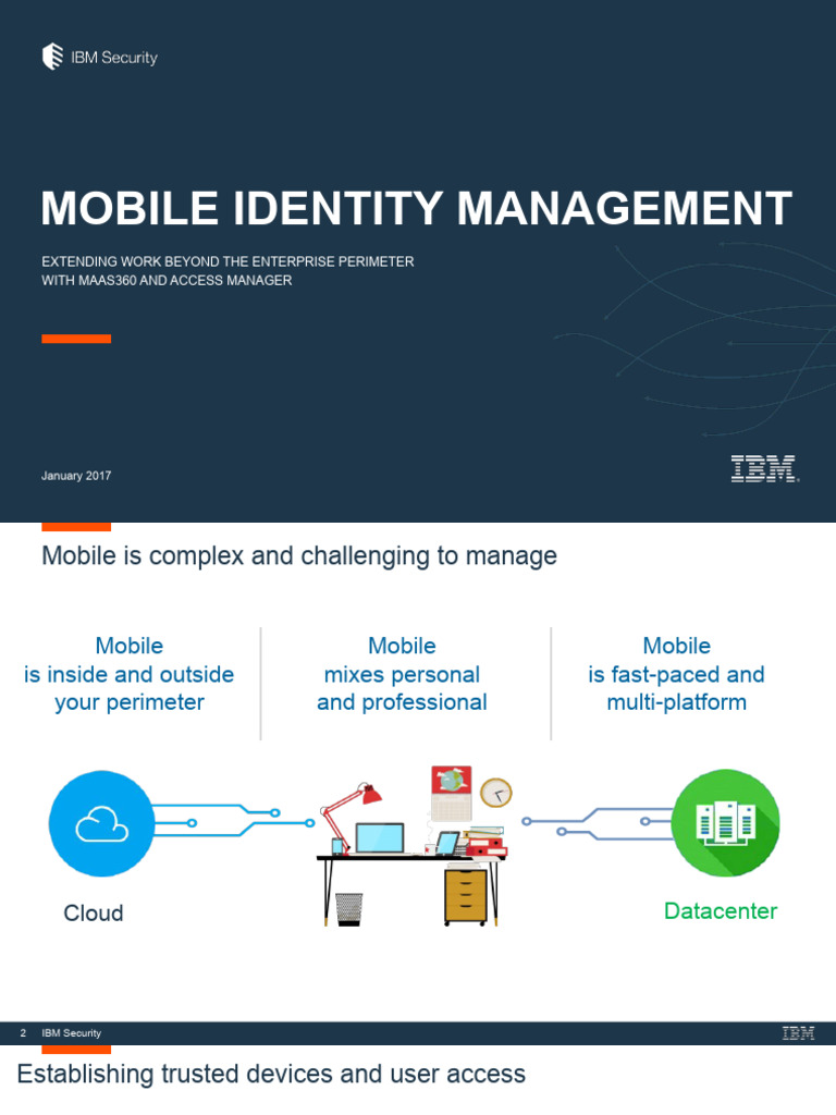 Mobile Identity Management - SAM and MaaS360 | PDF | Mobile App | Cloud Computing