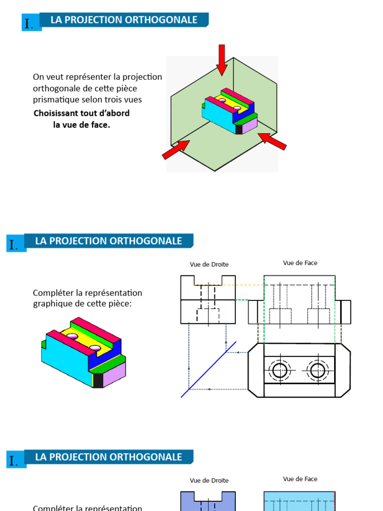 exercice corrigé projection orthogonale | PDF