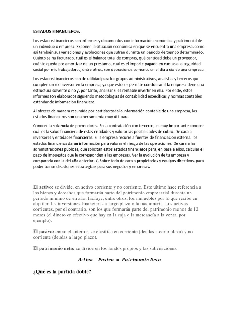 Examen Admin | PDF | Contabilidad | Estado financiero