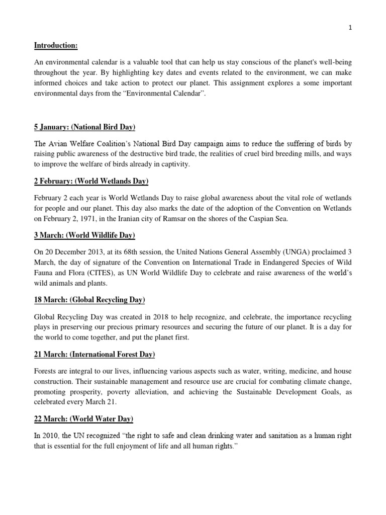 Ecology Assignment Pdf Sustainability Natural Environment 2435