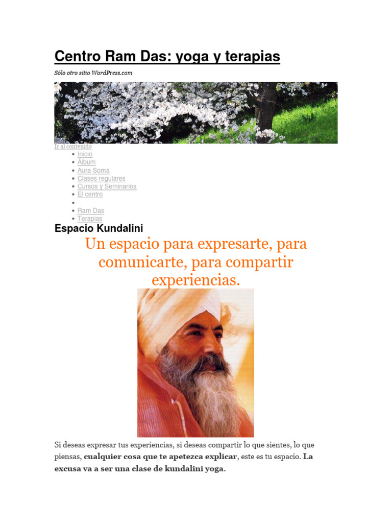 Centro Ram Das | PDF