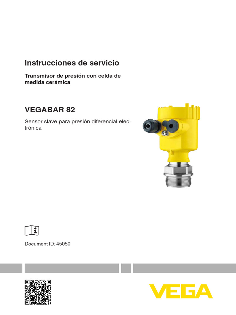 ES Instrucciones de Servicio VEGABAR 82 Sensor Esclavo para Presión ...