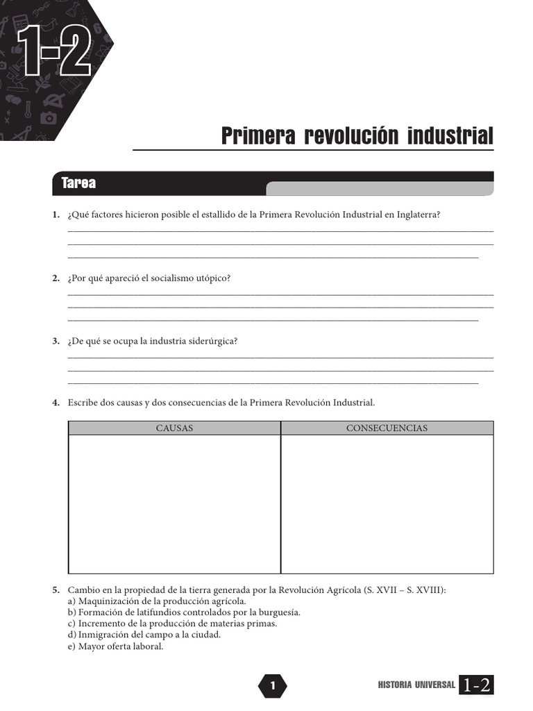 05 Tarea HU S1A | PDF | revolución Francesa | Era de iluminacion