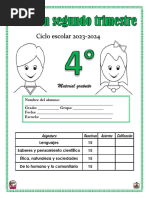 Formato Boletas 1° A 6° 2024-2025 | PDF | Educación primaria | Escuelas