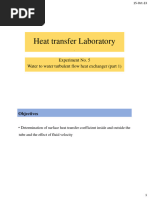 Heat Transfer Lab Report | PDF | Thermal Conduction | Heat Transfer