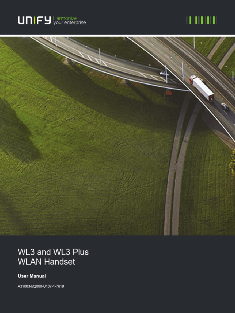 OpenStage WL3 and WL3 Plus Handset, User Manual | PDF | Computing ...