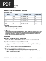 12.7.4 Lab Identify Ipv6 Addresses | PDF | Teaching Methods & Materials | Computers