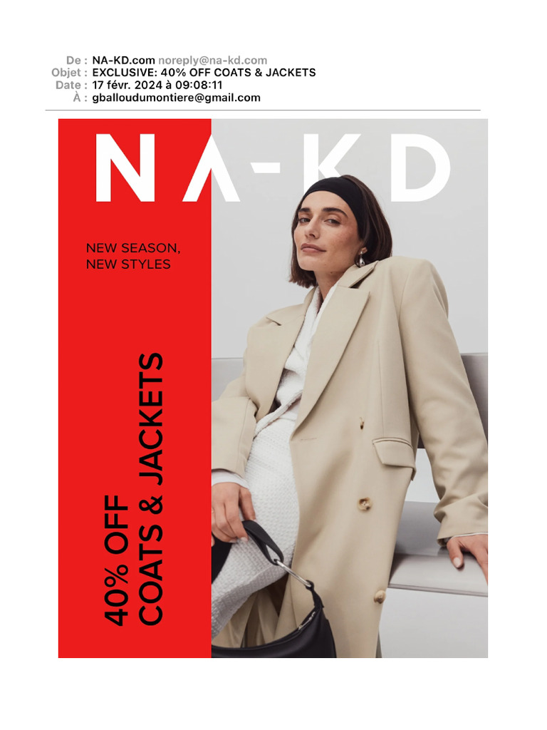 Exclusive 40 Off Coats & Jackets | PDF