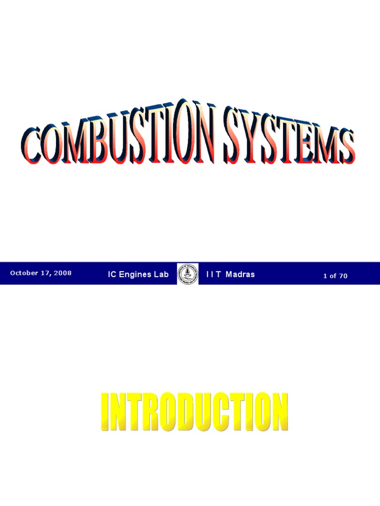 GT Comb10 | PDF | Combustion | Physical Chemistry
