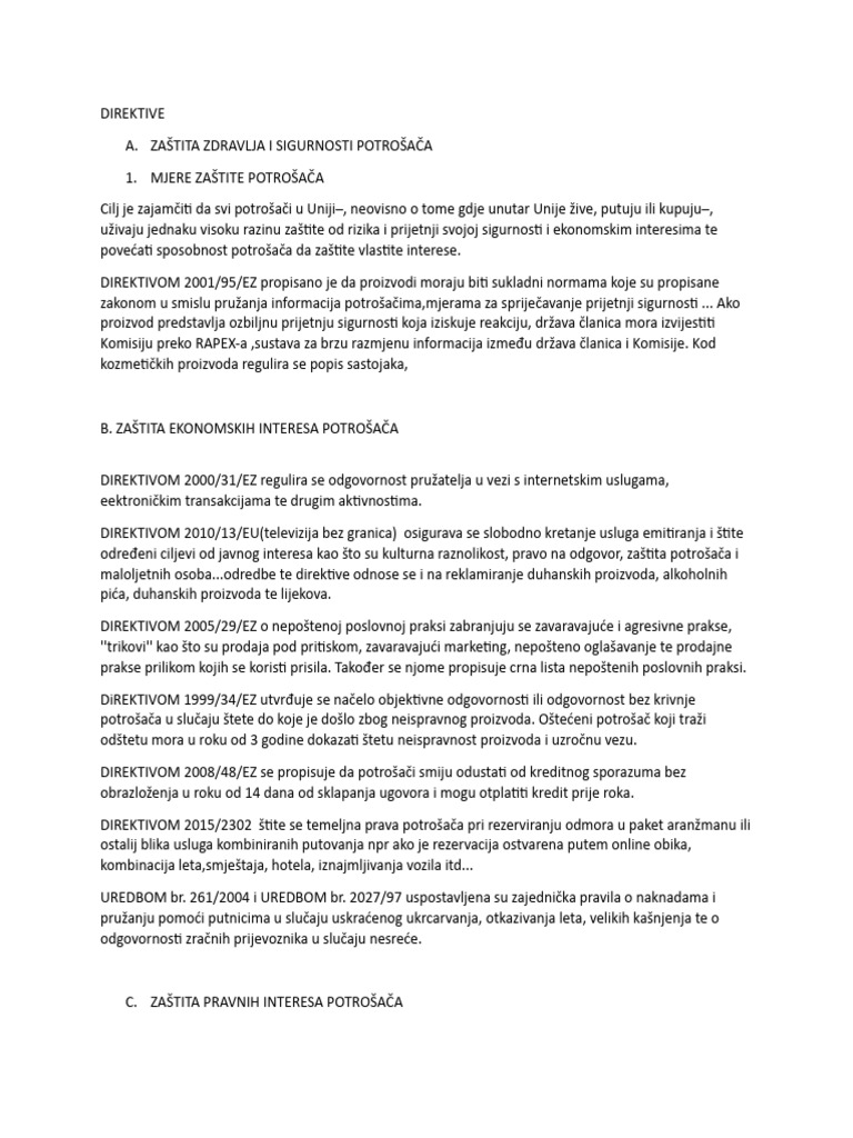 Direktive - Skripta | PDF