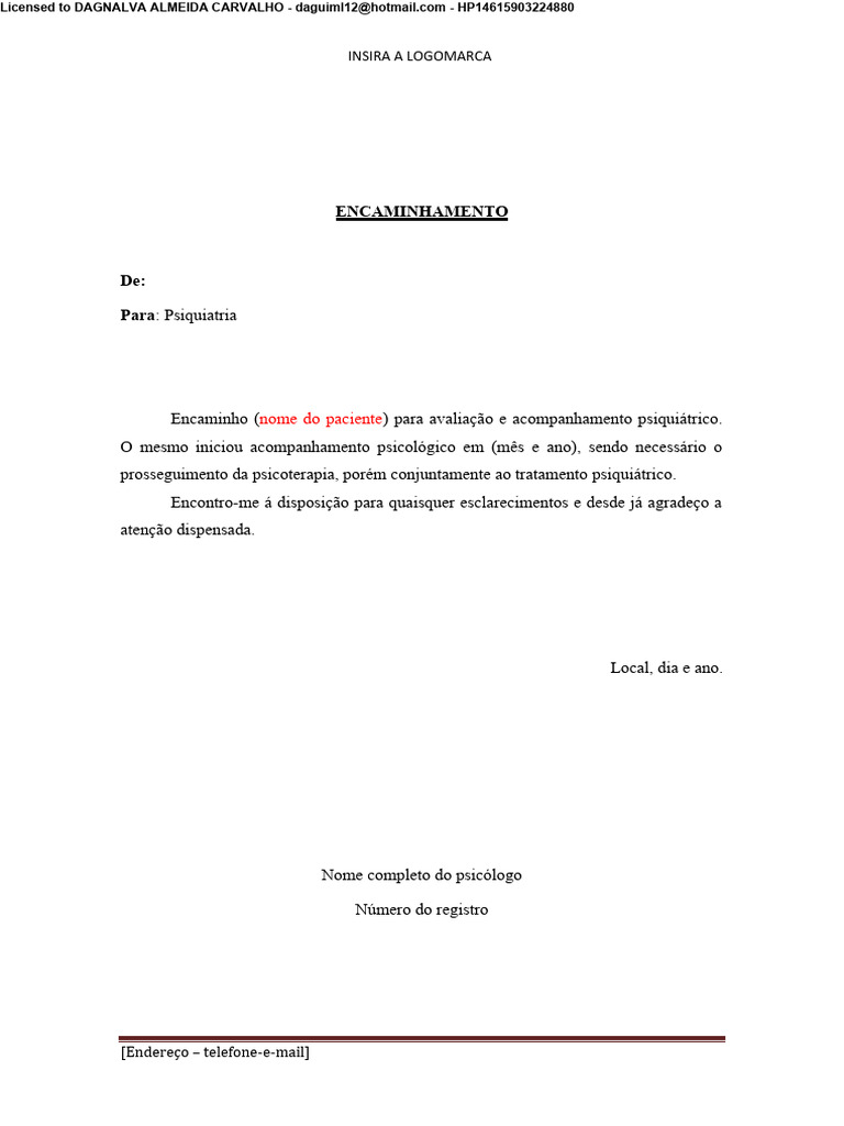 Modelos de Documentos 01 | PDF