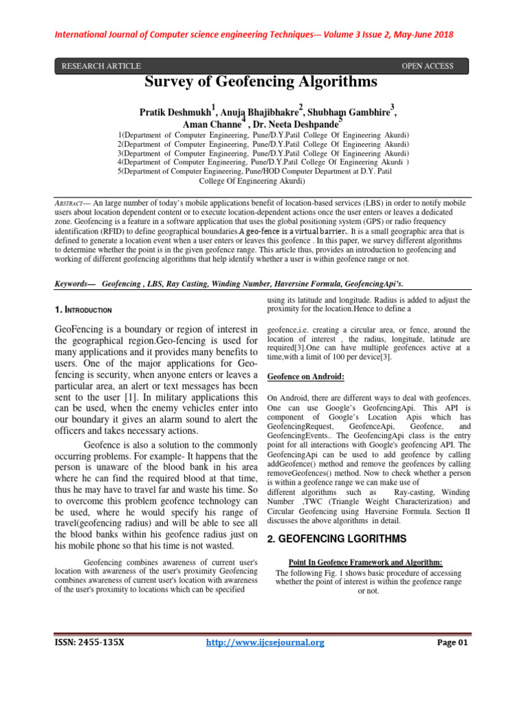 Ijcse V3i2p1 | PDF | Polygon | Algorithms