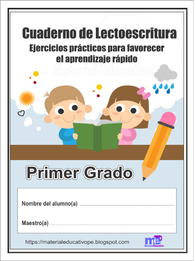 Lectoescritura PRIMER GRADO | PDF