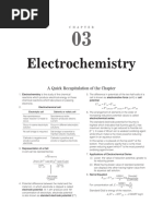 Electrochemistry Overview and Key Concepts | PDF | Anode | Electrochemistry