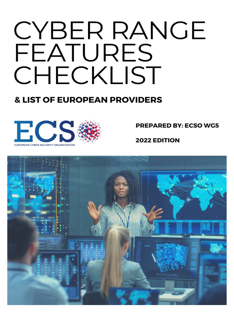 Cyber Range Features Checklist List of European Providers v1 Final ...