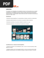 Tipos de Contactores AC1, AC2, AC3, AC4, DC1bonus | PDF | Tecnología