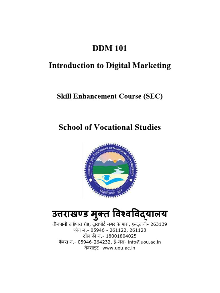 DMM 101 | PDF | Search Engine Optimization | Digital Marketing