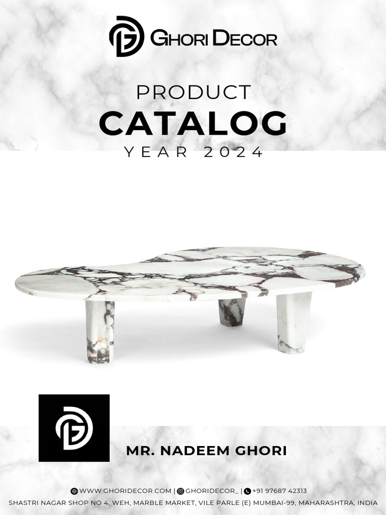 Marble & Agate Home Decor Catalog | PDF | Home & Garden