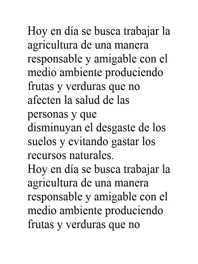 Fase 1 - Presaberes | PDF | Agricultura | Entorno natural