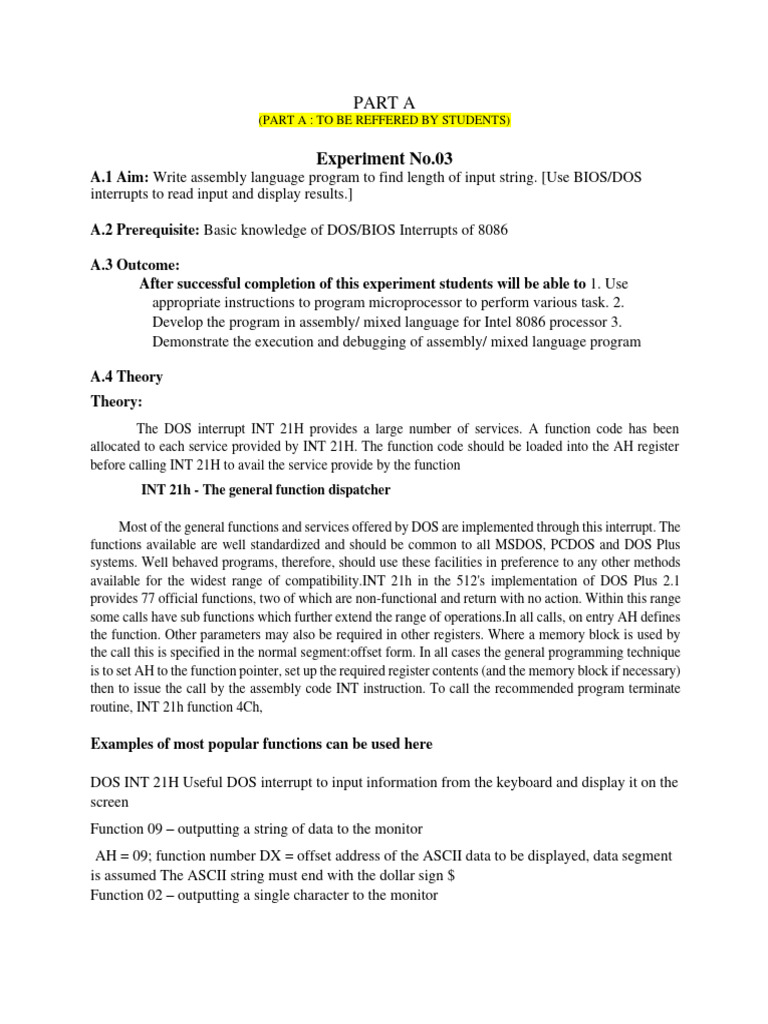 Experiment No 3 (MP) | PDF | Binary Coded Decimal | Assembly Language