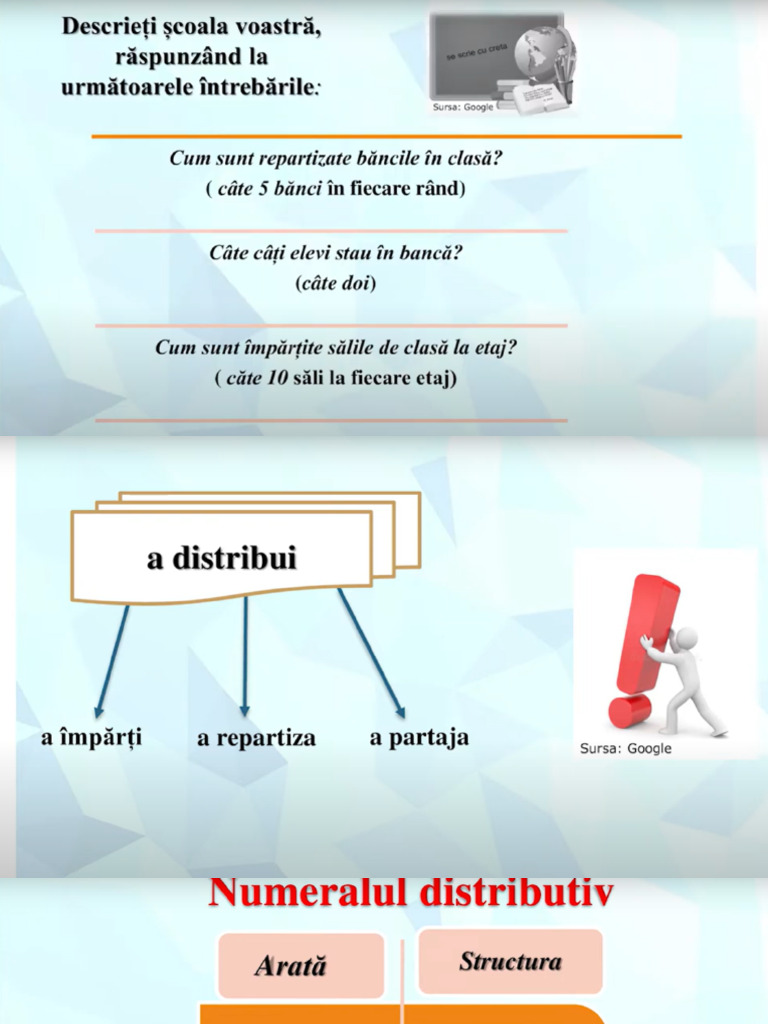 Numeralul Distributiv | PDF