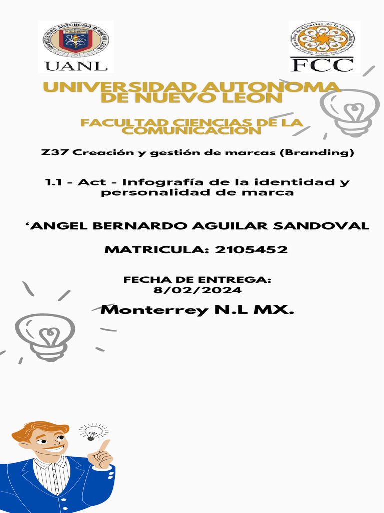 Angel Aguilar - Act 1.1 - Branding | PDF | Marca | Gestión de la marca