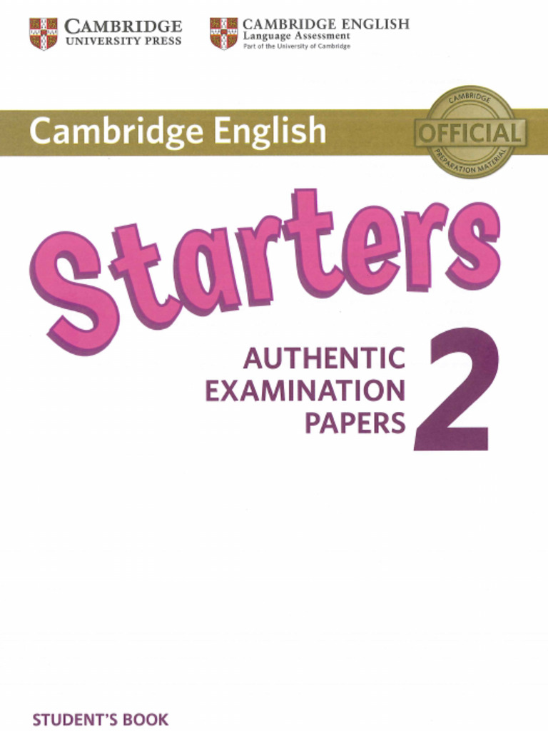 Starters 2 - STUDENTS BOOK | PDF